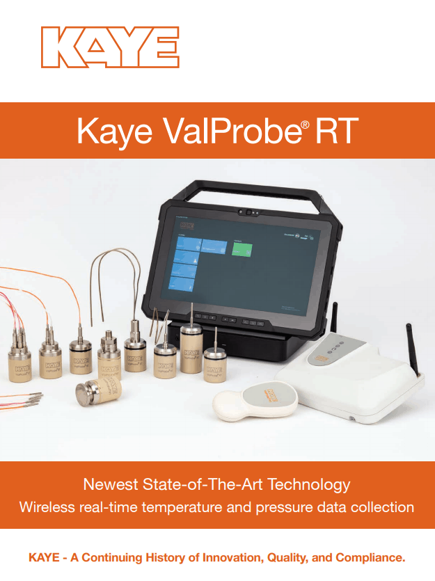 Kaye ValProbe RT- Real-time Process Validation & Monitoring System